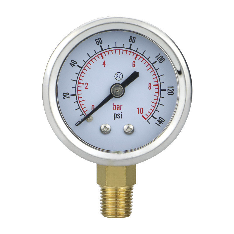 50mm Small Hydraulic Pressure Gauge with 2.5% Accuracy and 400bar Range ...