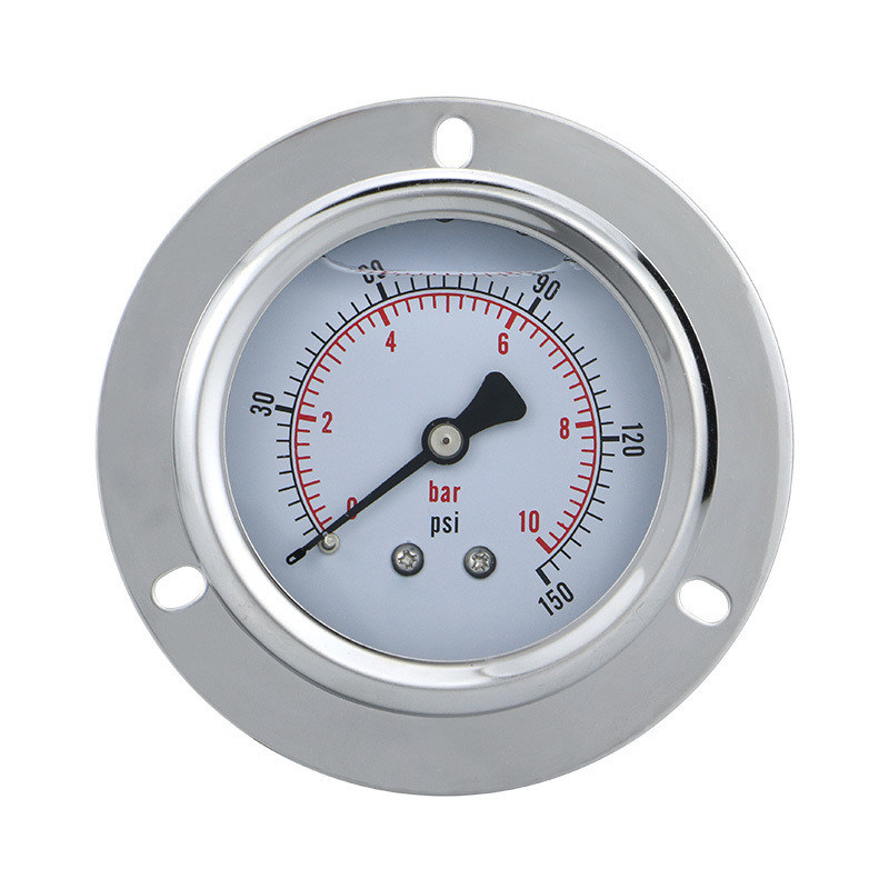 All Stainless Steel Pressure Gauge 1-600bar Back Connection for ...