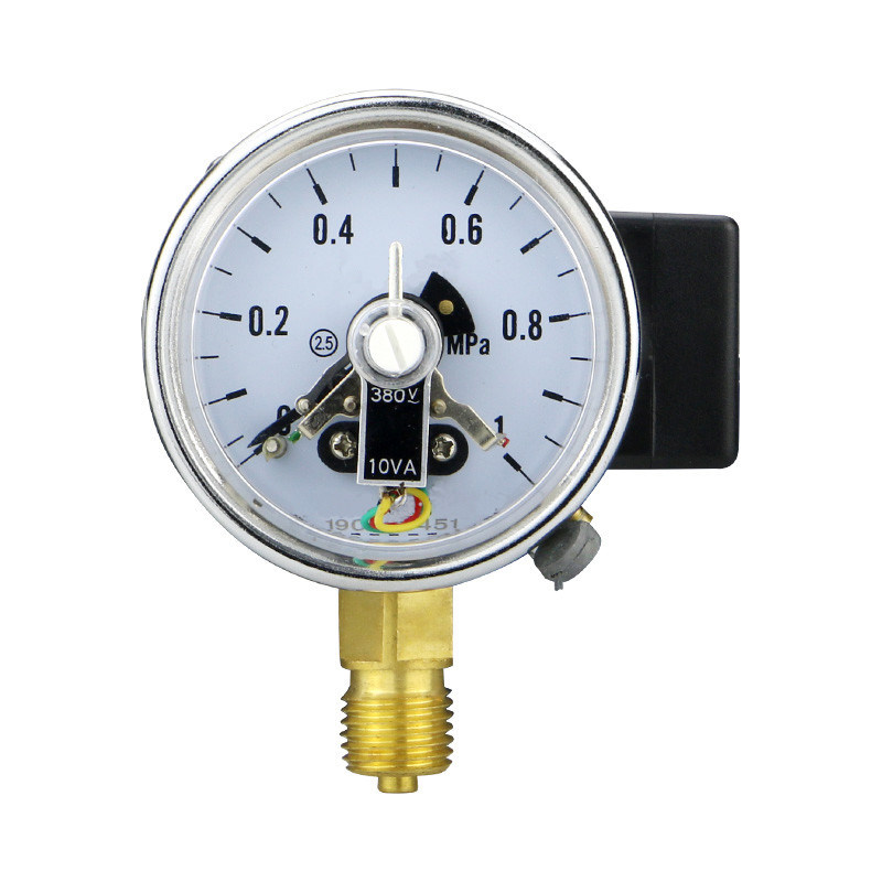 Stainless Steel Housing Electric Contact Manometer for Water/Gas/Oil ...