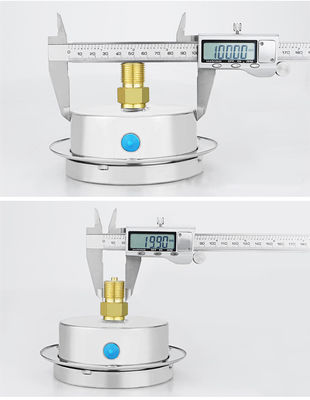 OEM Supported Steel Flange Edge Manometer for Gas and Hydraulic ...